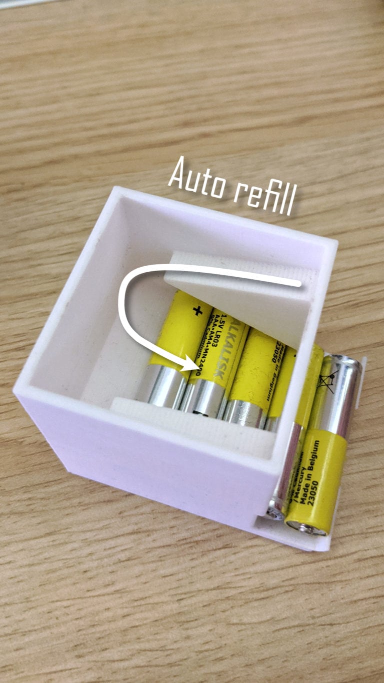 3D printing is awesome - custom battery holders » The smarthome journey