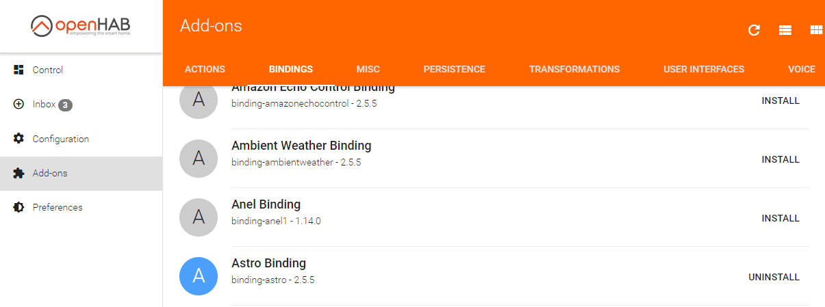 How to install a new Binding in OpenHab – a simple 5 minute guide » The ...