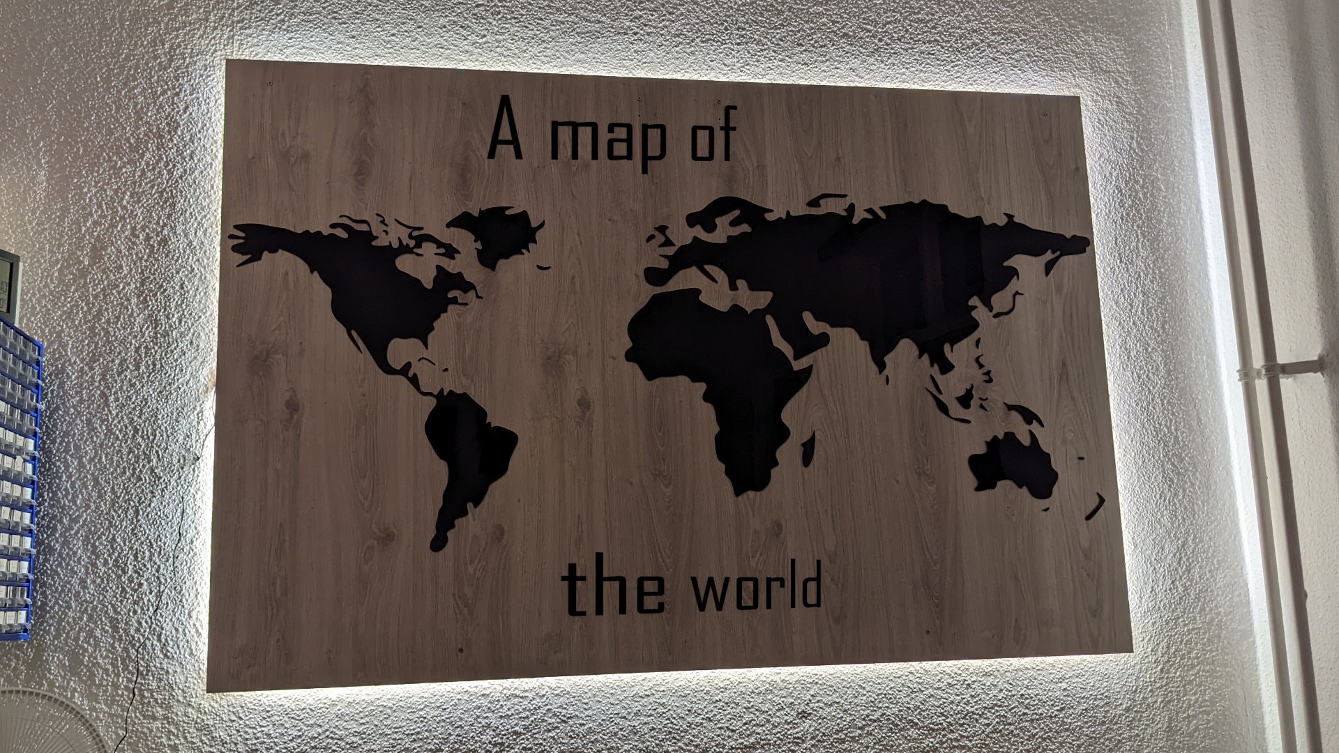 Building a giant map of the world for my wall - using simple tools and ...