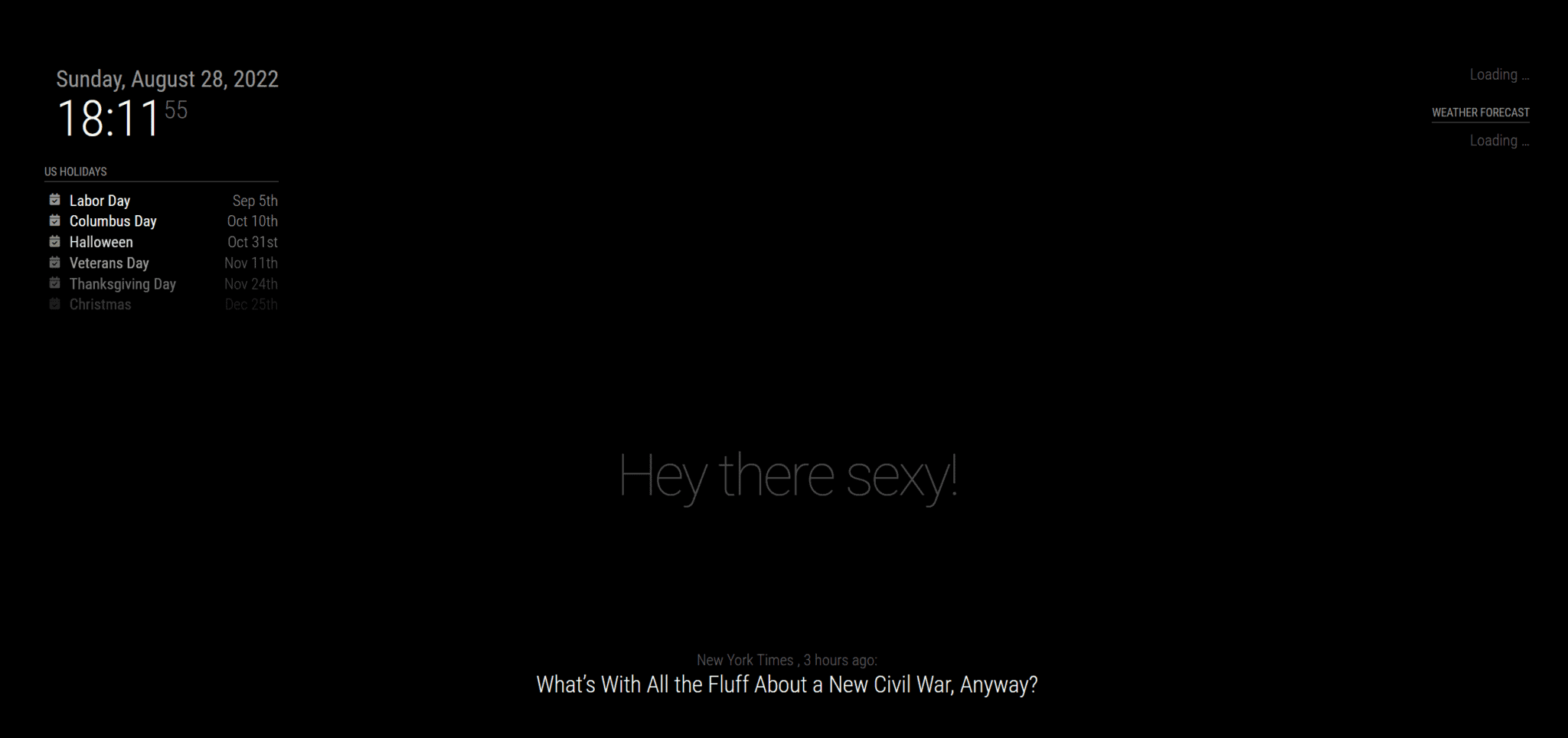 Building a smart mirror - MagicMirror² on a Raspberry Pi Zero W » The ...